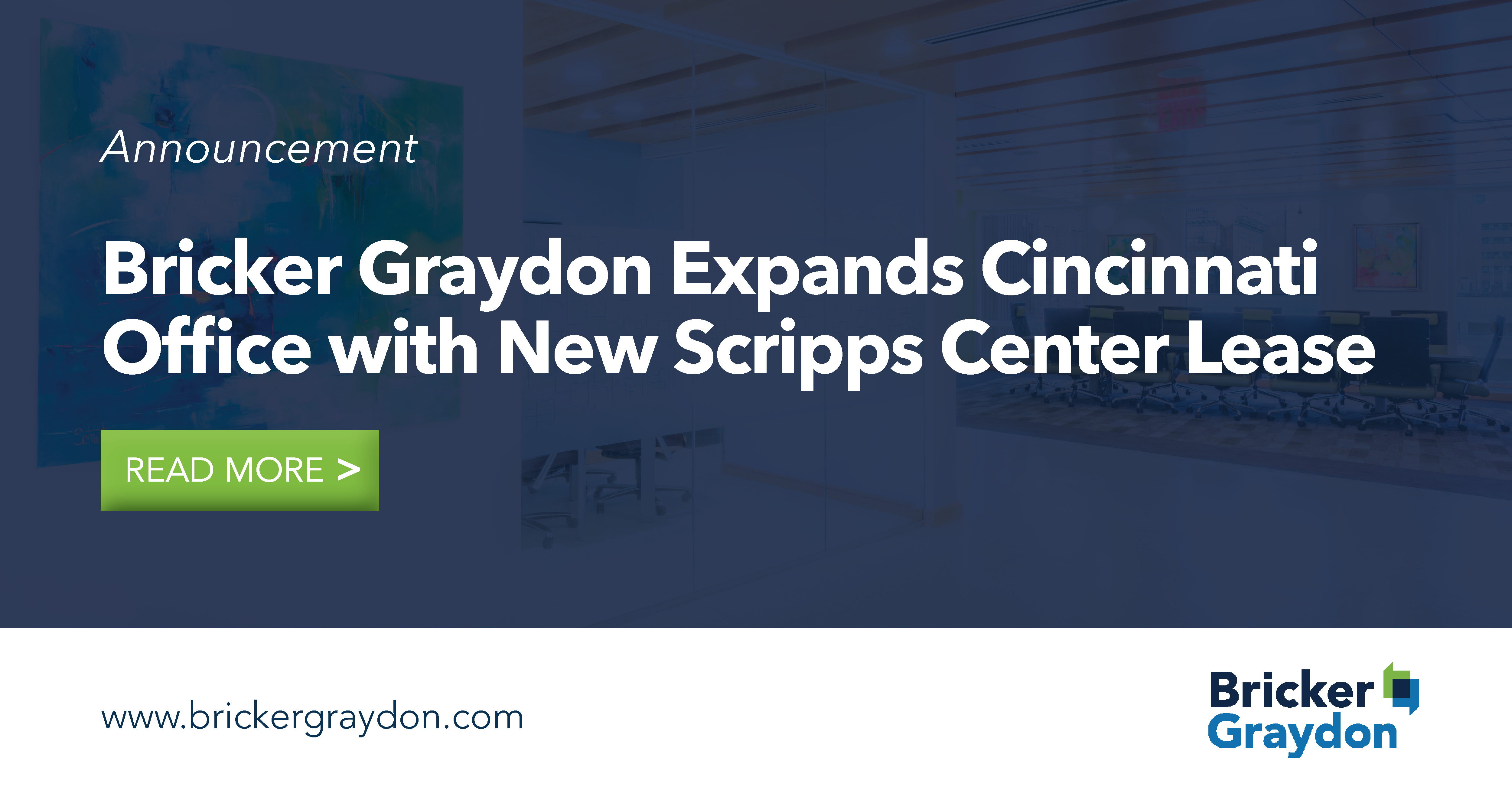 Bricker Graydon Expands Cincinnati Office with New Scripps Center Lease